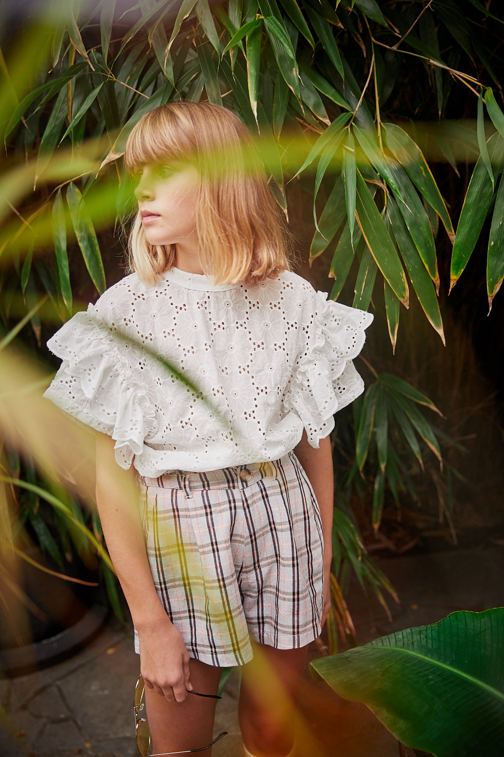 "JACINTHA" TOP OFF-WHITE – Indee Collection